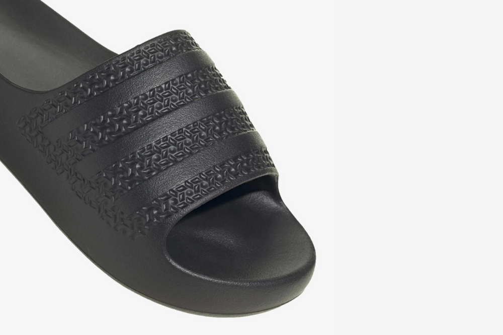 Adidas Originals WMN'S ADILETTE AYOON SLIDES 'CORE BLACK / CLOUD WHITE ...